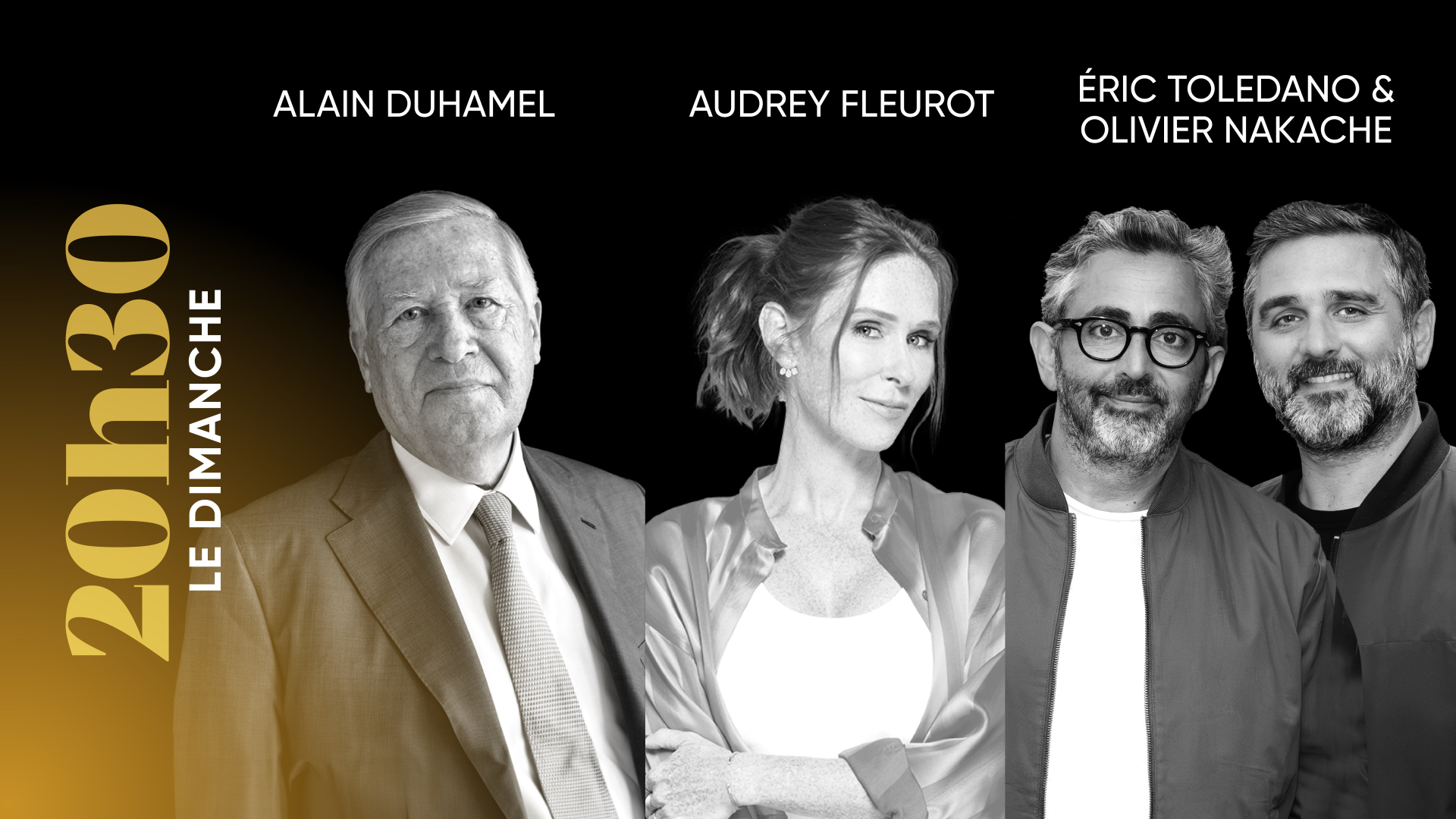 20h30 le samedi et 20h30 le dimanche | FranceTvPro.fr